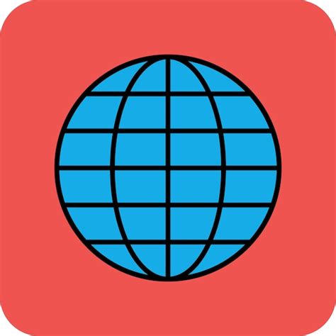 Premium Vector Globe Icon