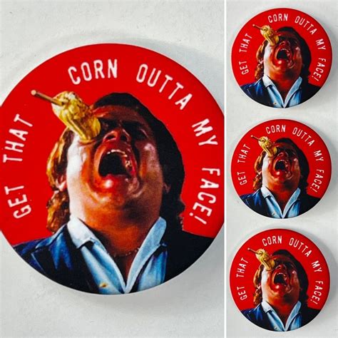 Nacho Libre Elote Get That Corn Outta My Face Button Bundle Etsy