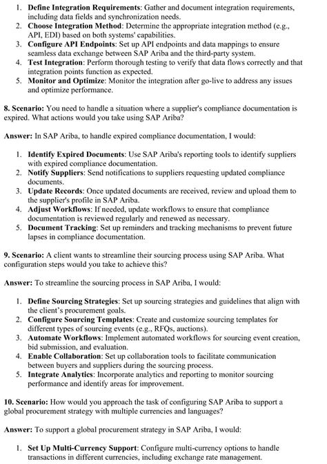 7 Pdfs Containing All Types Of Most Asked Interview Qanda Scenario Based