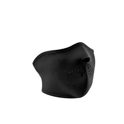 Zanheadgear® Half Mask Neoprene Black Half Face Mask Half Mask