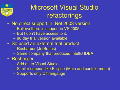 PPT Demo Of Software Refactoring With Eclipse PowerPoint Presentation ID