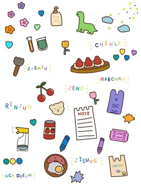 손그림 일러스트 소스 B201102 예시리 일러스트 일러스트 백터 디자인소스 그래픽소스 꾸밈소스 패턴 패턴디자인 손그림 귀여운 하트 무지개 구름