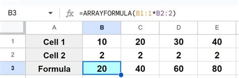 How To Multiply In Google Sheets Multiply Numbers Cells Columns Rows