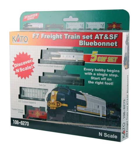 Diesel Freight Train Only Set Dcc Santa Fe Bluebonnet Locomotive