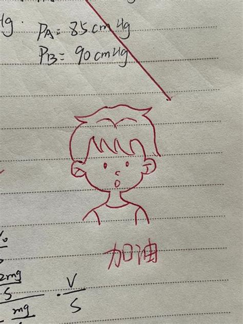 批改作业简笔画大全简单（漂亮19张） 简笔画图片大全