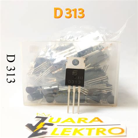 Jual Transistor D313 Sanyo Transistor Tr D 313 Shopee Indonesia