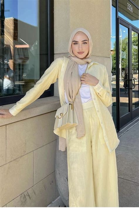 Hijab Set Hijabi Fashion Summer Modest Summer Outfits Hijab Fashion