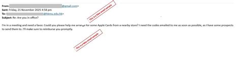 Information Security Reminder For Phishing Email 24 Nov 2025 Information Technology Office