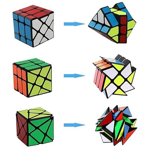 Rubiks Cubes In Different Colors Bricolage Et Loisirs Créatifs