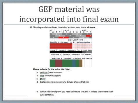 Gep Implementation At Nu Ppt