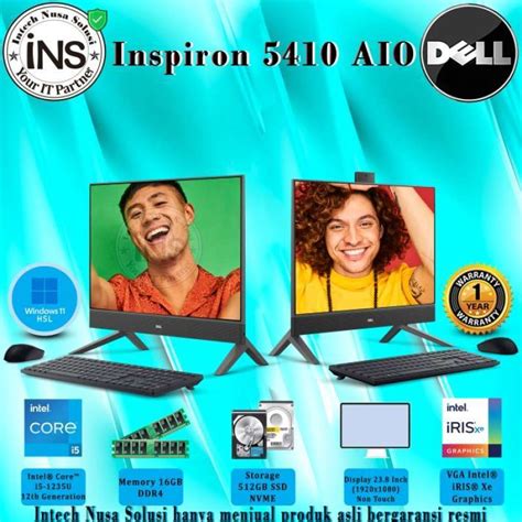 Promo Dell Inspiron Aio I U Gb Gb Ssd Win Hsl Ohs Yr Diskon Di Seller