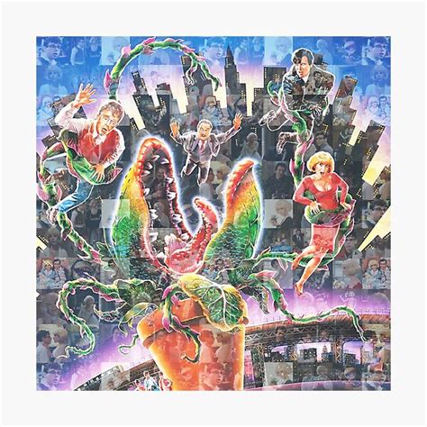 Little Shop Of Horrors Mosaic 2 Photographic Print For Sale By