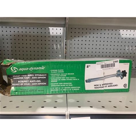 Aqua Dynamic Frost Free Wall Hydrant