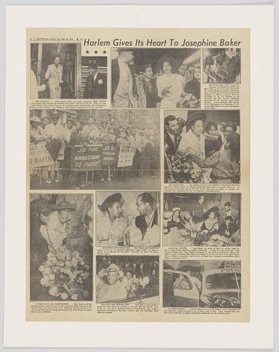 Harlem Gives Its Heart To Josephine Baker National Museum Of African