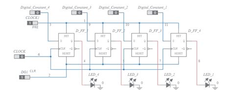 Parallel In Parallel Out Pipo Shift Register Multisim Live