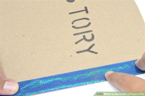 How To Decorate A Project File With Pictures WikiHow