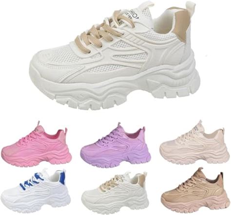 Taitus Sneaker Scarpe Sportive Leggere Da Donna Con Plateau Scarpe Da