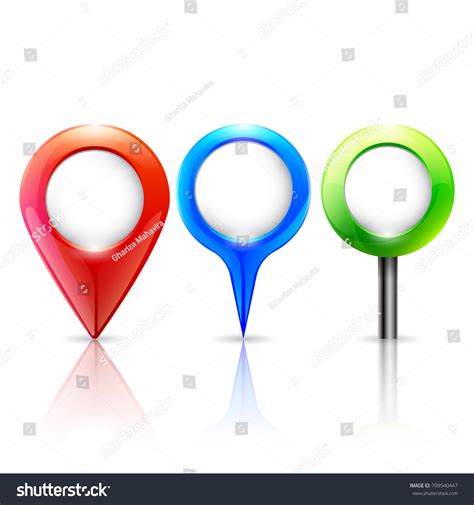 Pin Map Marker Stock Vector Royalty Free 709540447 Shutterstock