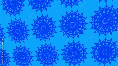 Color Pattern With Geometric Shapes On A Minimal Black Background Horizontally And Vertically