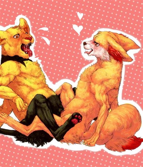 Rule 34 Anthro Blush Canine Duo Female Fennec Fennekin Feral Feral On