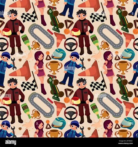 Seamless F Pattern Stock Vector Image Art Alamy