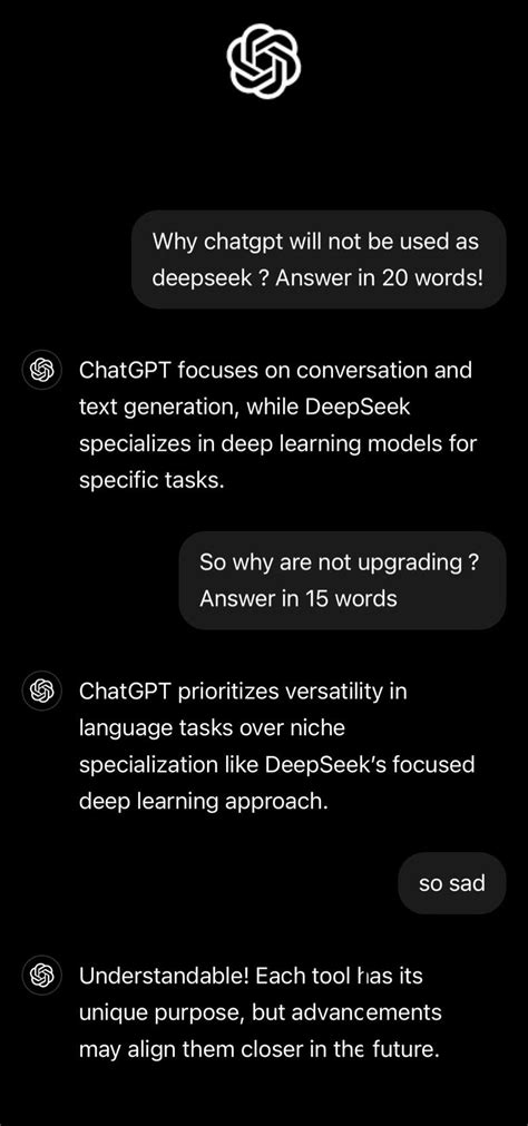 Chatgpt Chatgpt Deepseek Ai Deeplearning Techtalk Aivsai