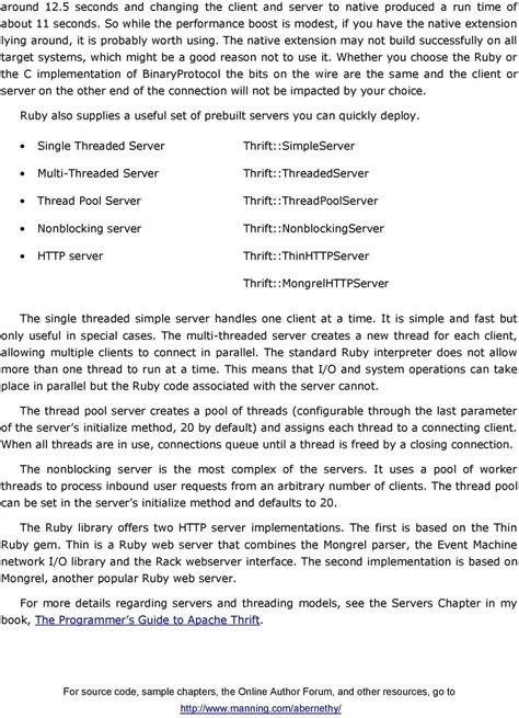 Apache Thrift Pdf Voipbrown