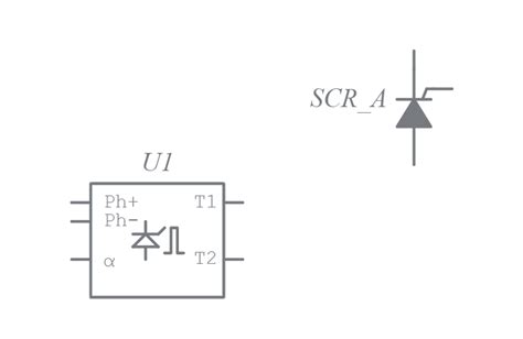 Copy Of Controlled Rectifier Components Multisim Live