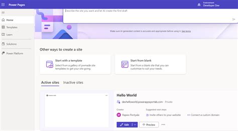 Power Pages Delete A Website Rajeev Pentyala Technical Blog On Power Platform Azure And Ai
