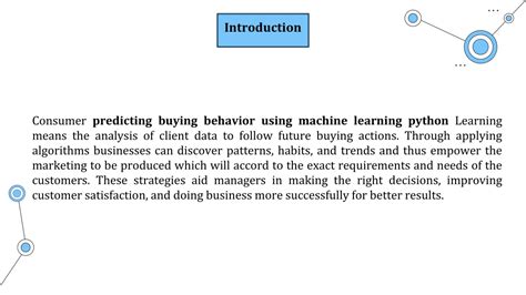 Ppt How To Predict Buying Behavior Using Machine Learning Python