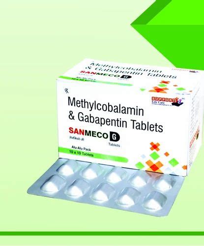 Gabapentin Methylcobalamine Tablet Packaging Type 10x10 At ₹ 1250 Box In Mohali