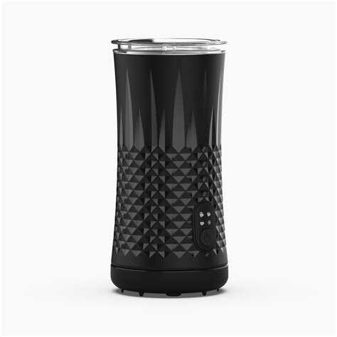 Cold And Hot Doubles Diamond Milk Foam Machine Black