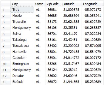 Creating An Ssrs Map Report With Data Pinpoints Sql Freelancer Blog