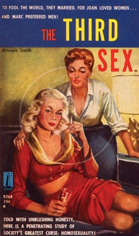 The Third Sex x Giclée Canvas Print of Vintage Pulp Etsy