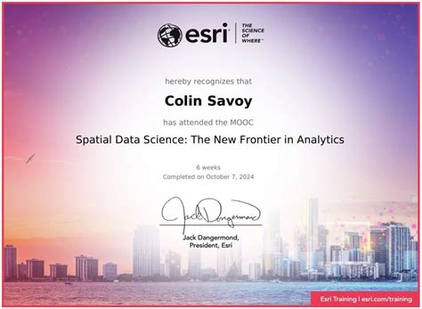 Building My Arcpro Skills By Learning About Spatial Data Science Tools Colin Savoy