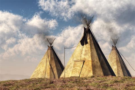 Teepees by deskridge on DeviantArt