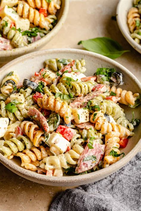 Creamy Rotini Pasta Salad