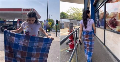 Video Of Woman Wearing Lungi While Walking In London Goes Viral