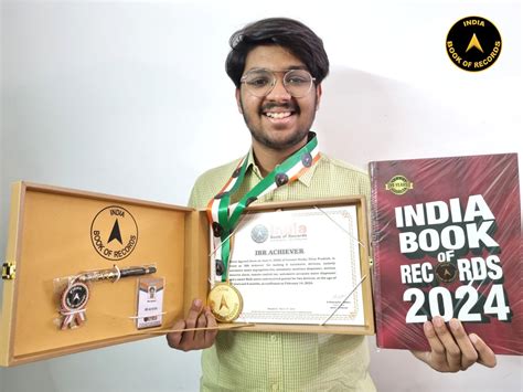 Dhruv Agarwal Ibr Achiever India Book Of Records