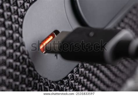 Closeup Usb Type C Connector Black Stock Photo Shutterstock