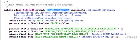 【android】android framework系列 输入法服务 android 输入法 csdn博客
