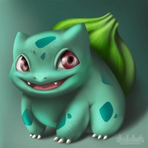 Realistic Bulbasaur Pokemon
