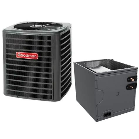 3 Ton 13 Seer Goodman Air Conditioner With Upflow 175 Cased Coil