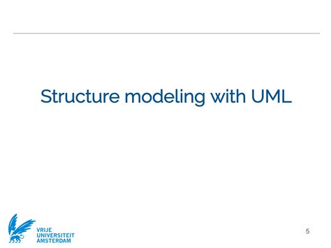 Structure Modeling With Uml Software Modeling Computer Science Vrije Universiteit Amsterdam