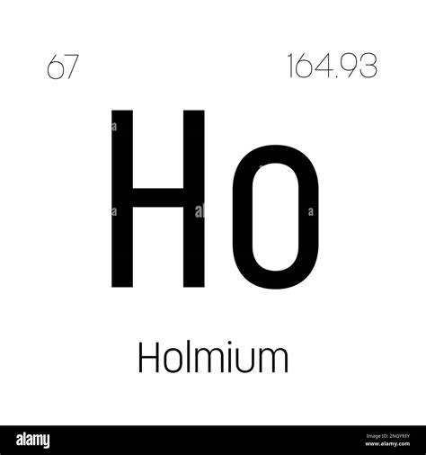 Hassium Hs Periodic Table Element With Name Symbol Atomic Number