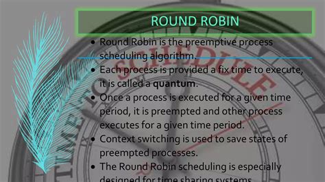 Scheduling Algorithm Pptx