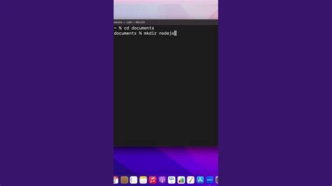 Create A Folder Via Terminal Tutorials Cmd Commandline Beginner