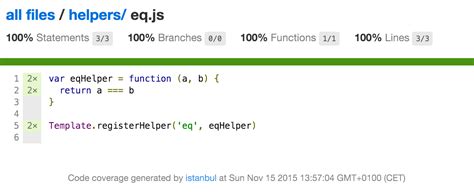 Testing Meteor With Npm Modules And Generating Code Coverage From It