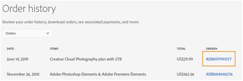 Adobe Store Online Order And Payment FAQ