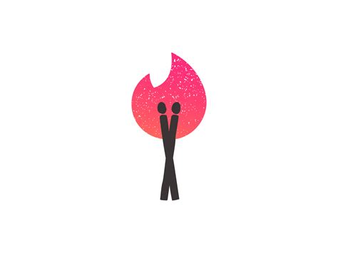Tinder Couple Concept Logo By Raju Jahidul Hassan On Dribbble